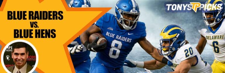 Blue Raiders vs Blue Hens Prediction 10/22/25 – College Football