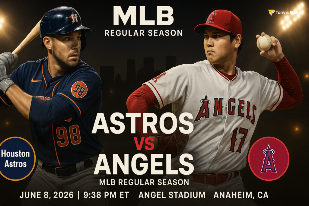 Astros vs Angels Best Bet June 8, 2026 | Houston Moneyline Analysis