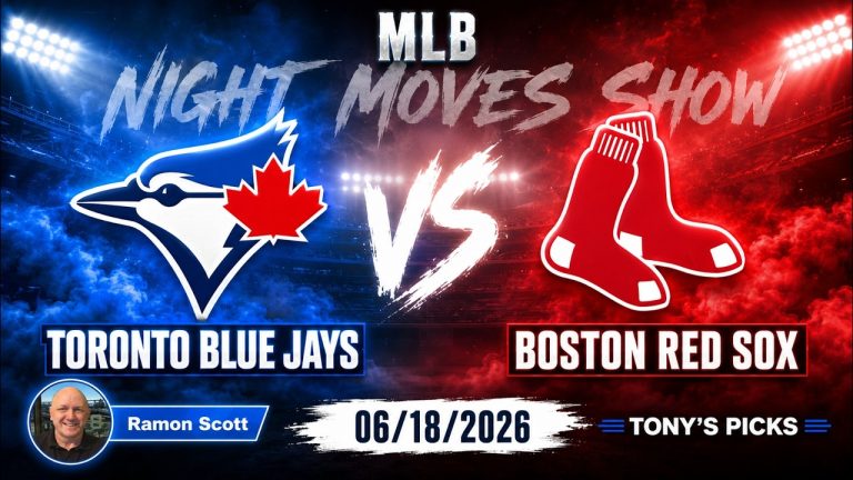 Blue Jays vs Red Sox Over Under Prediction June 18 | Tony's Picks