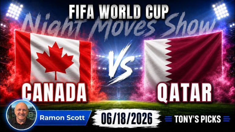 Canada vs Qatar Totals Pick June 18 | Tony's Picks