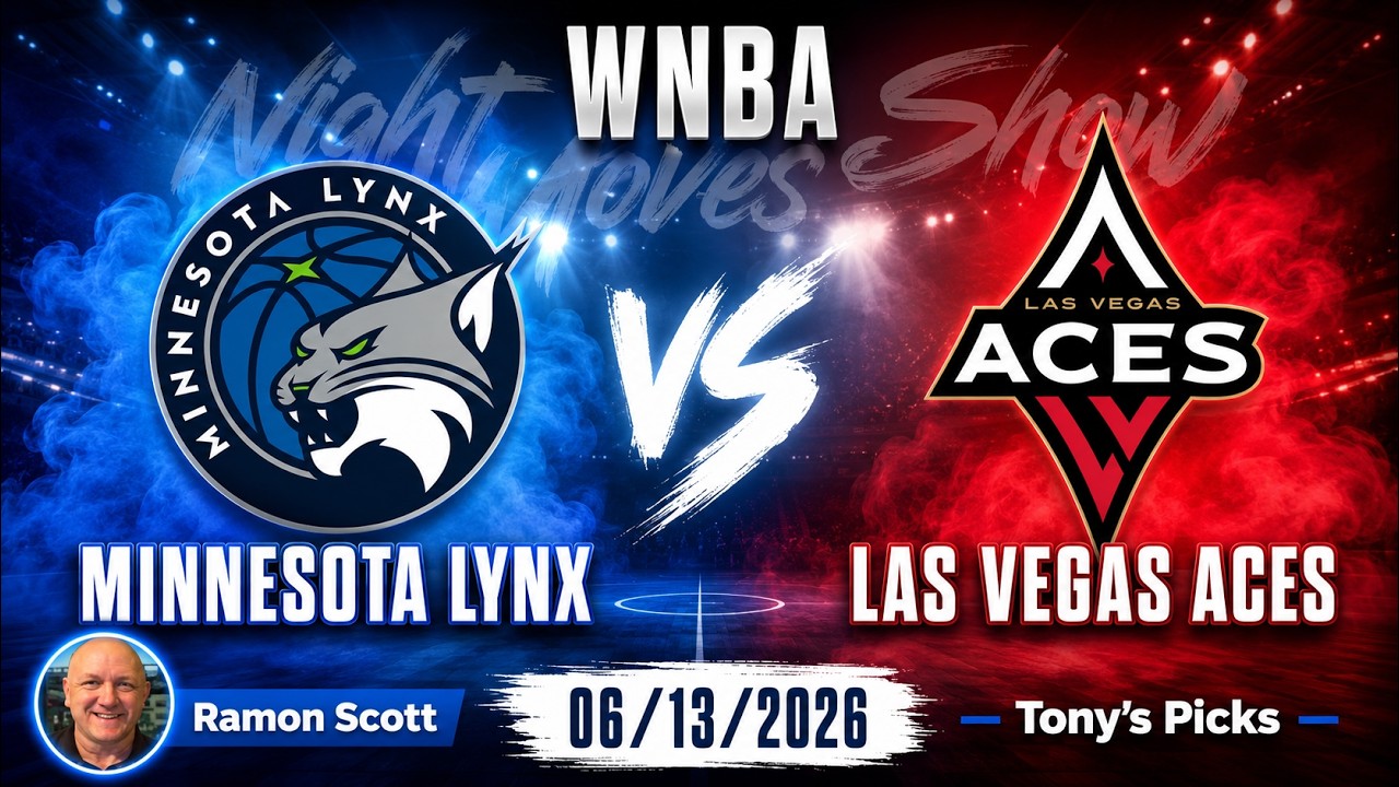 Lynx vs Aces Over & Prediction June 13, 2026 | Tony's Picks