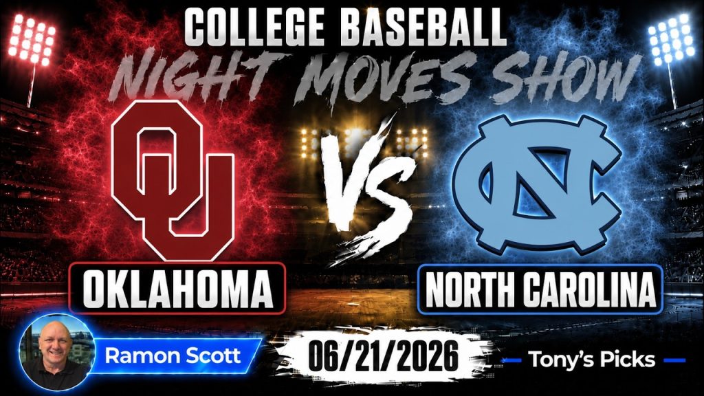 Oklahoma vs North Carolina Betting Odds Pick June 21 | Tony's Picks