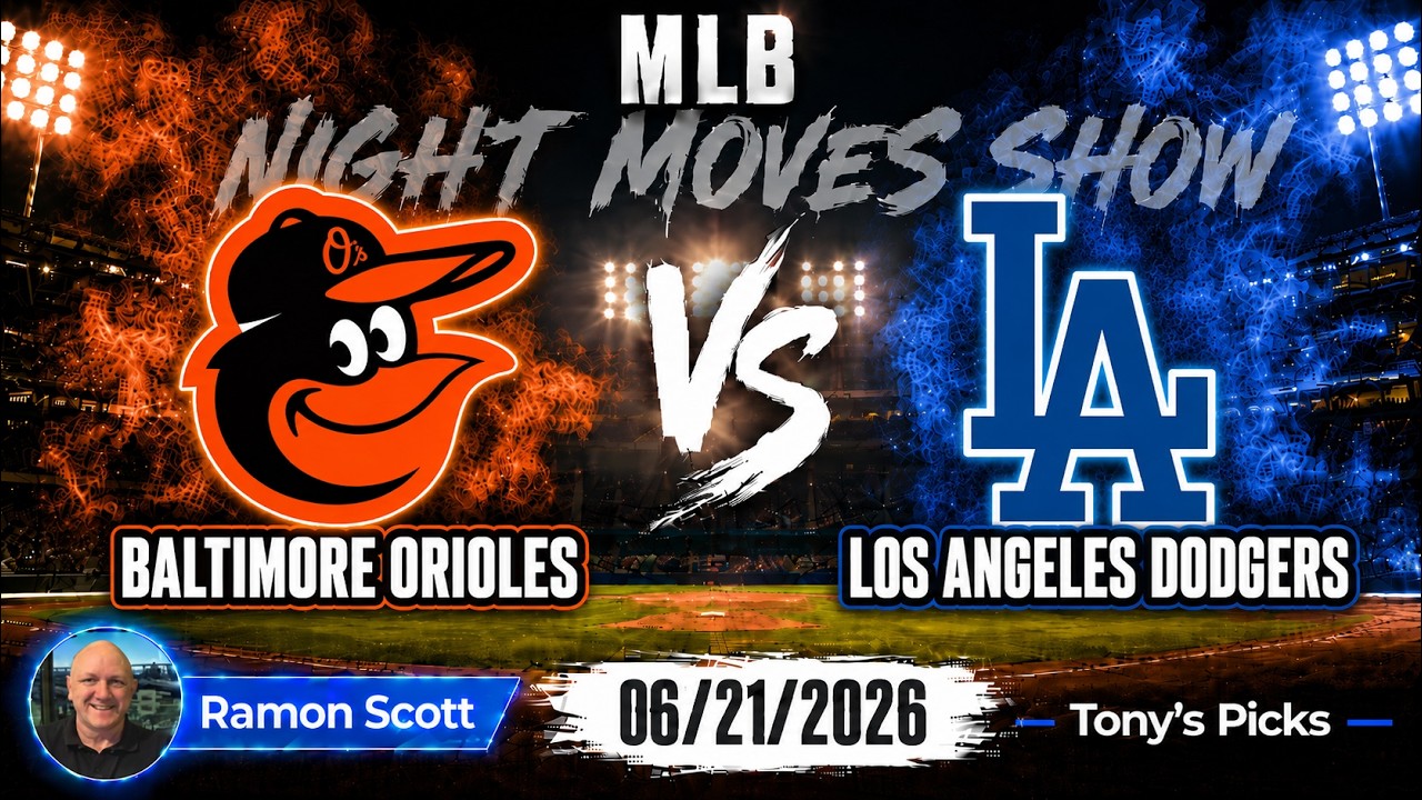 Orioles vs Dodgers Betting Odds Pick June 21 | Tony's Picks